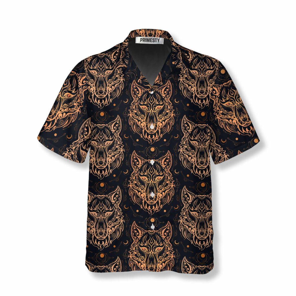 Wolf Hawaiian Shirts - Primesty