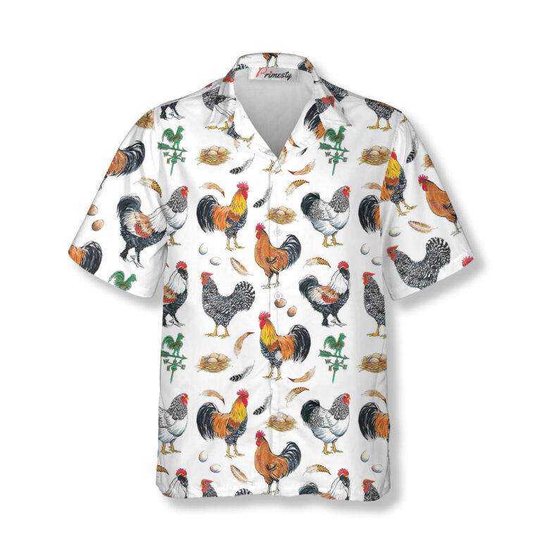 Chicken Hawaiian Shirts - Primesty