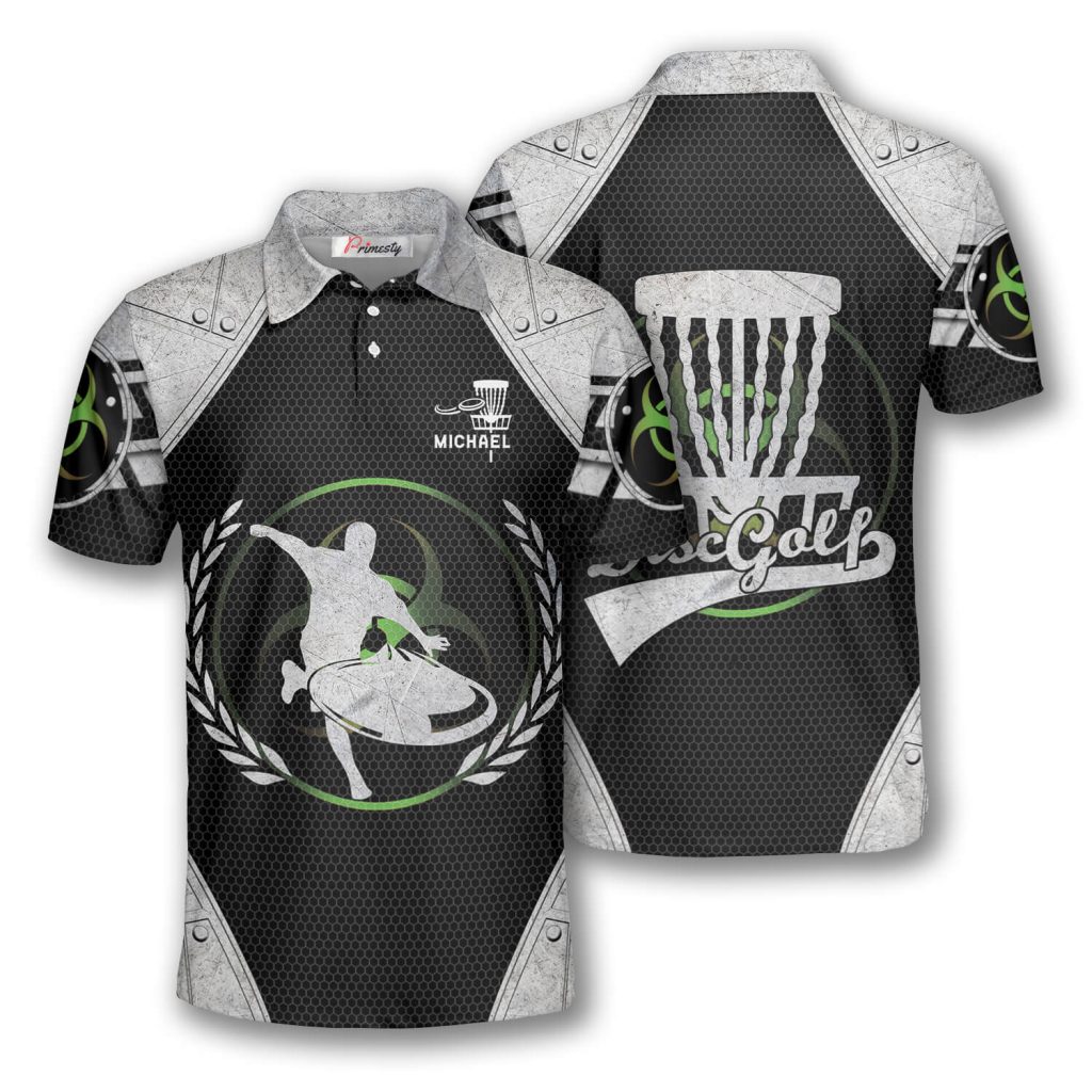 Custom Disc Golf Polo Shirts For Men - PRIMESTY