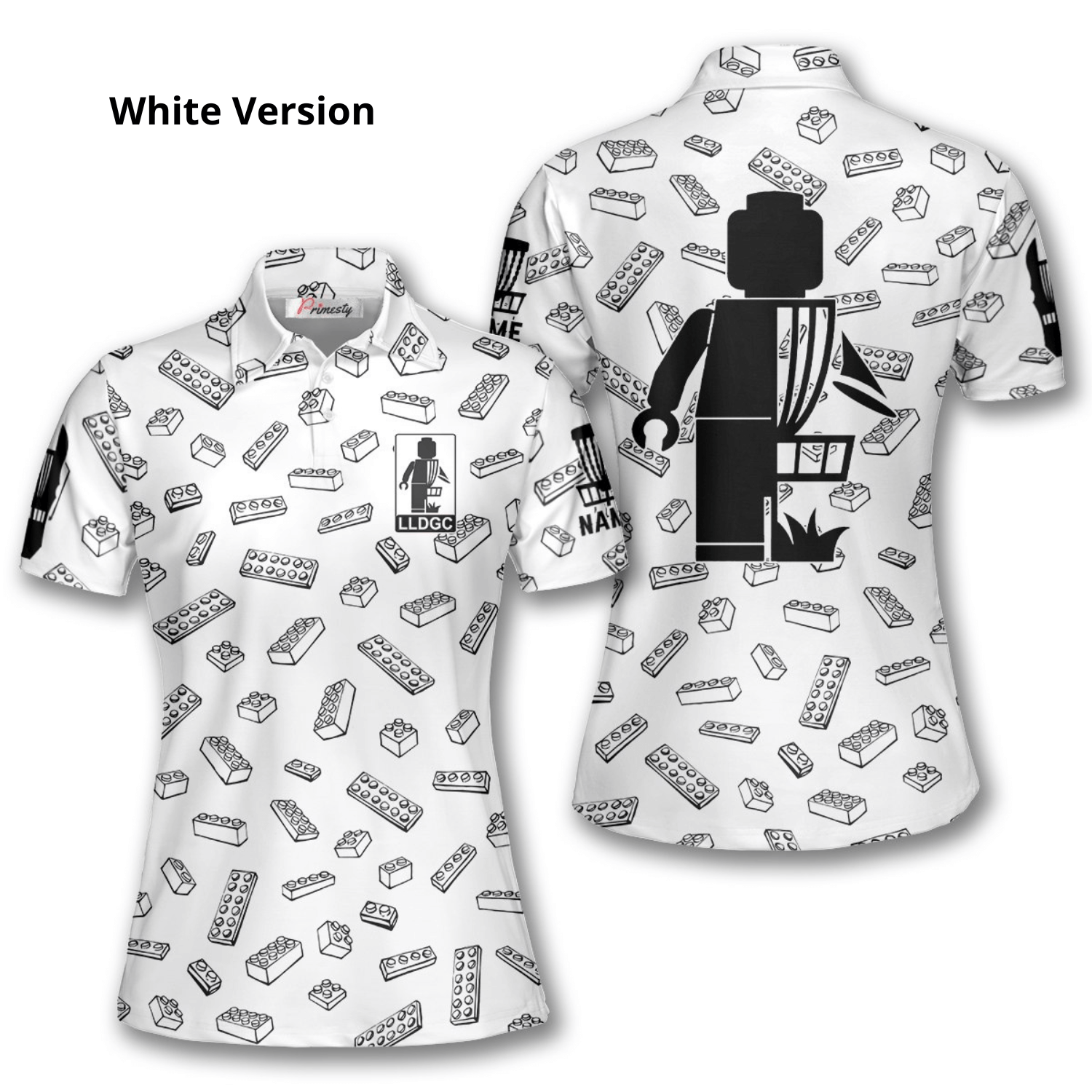 Lego League Disc Golf Club Women's Polo Shirts - Primesty