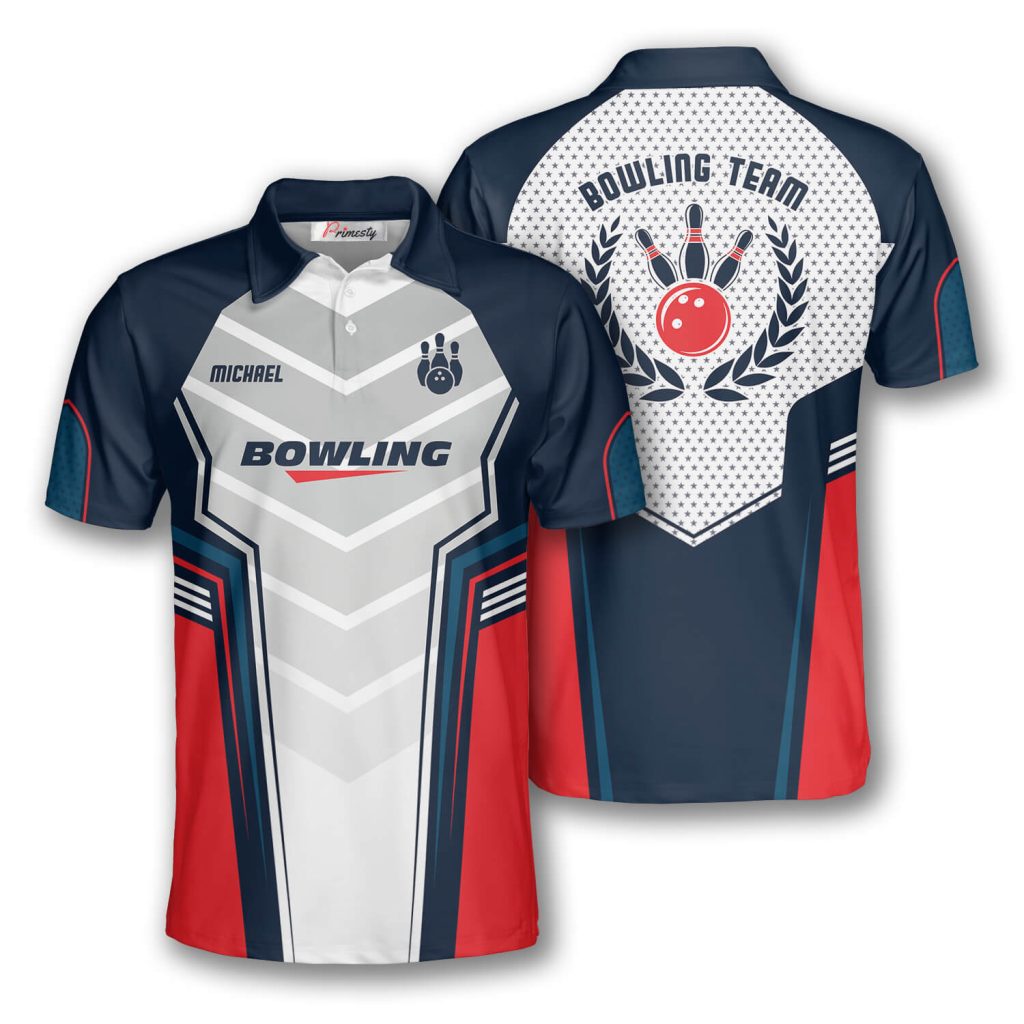 Bowling USA Sports Style Custom Bowling Shirts for Men - Primesty