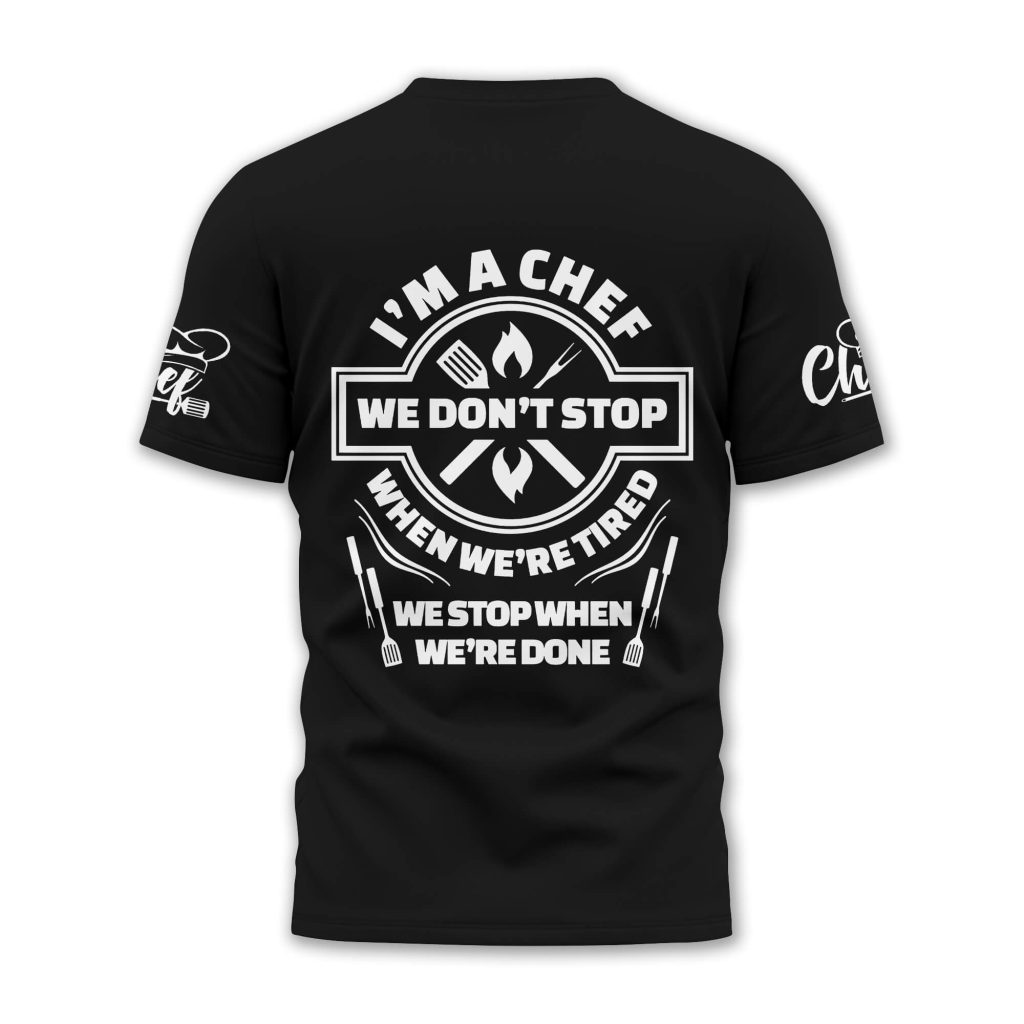 Personalized Chef T-shirts for Men, Custom Men's Chef Shirts Funny ...