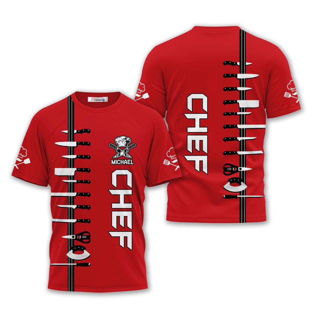 Custom Chef T-Shirts - Primesty