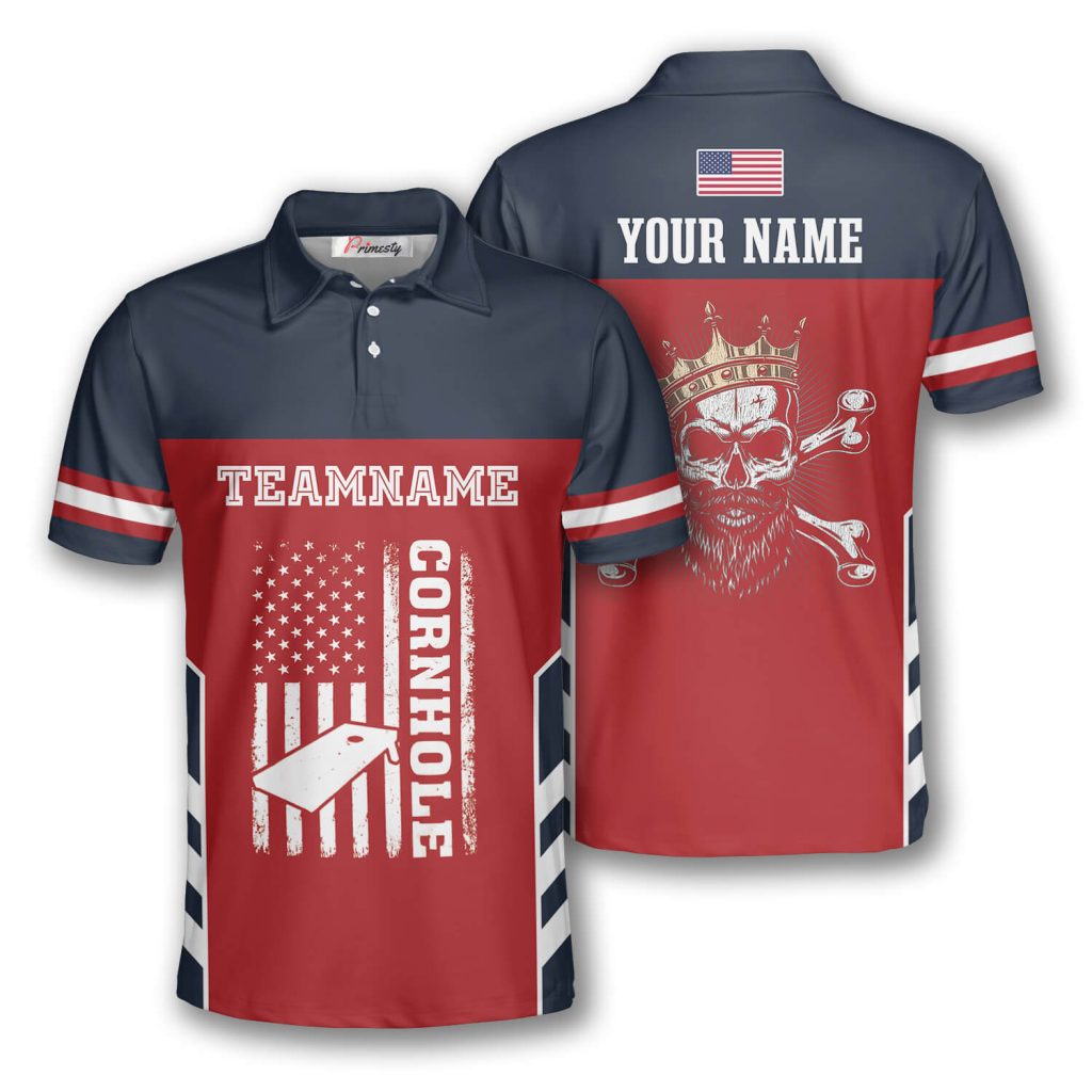 Cornhole shirts for men - Custom Cornhole Jerseys - Primesty