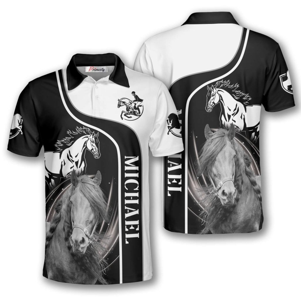Equestrian Shirts for Men - Custom Horse Racing Shirts - PRIMESTY