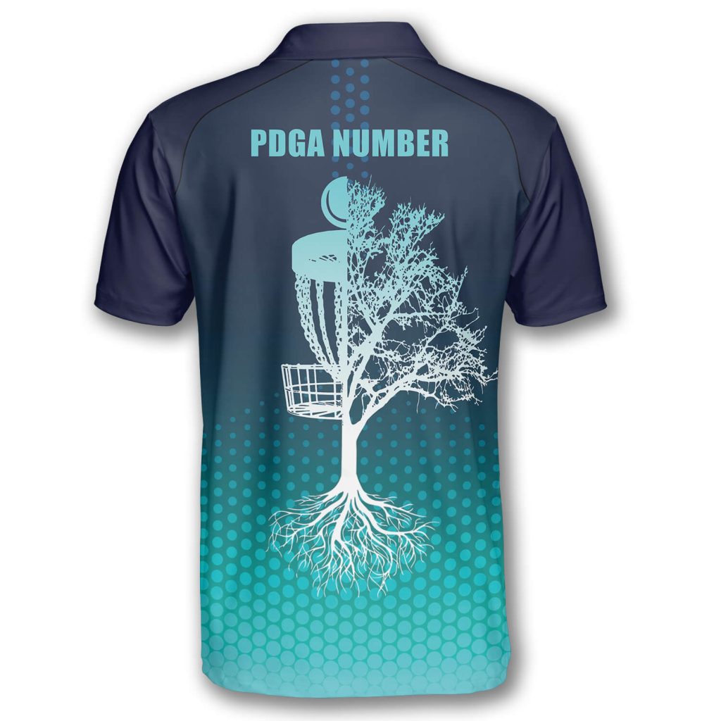 Basic Hive Custom Disc Golf Polo Shirts for Men - Primesty