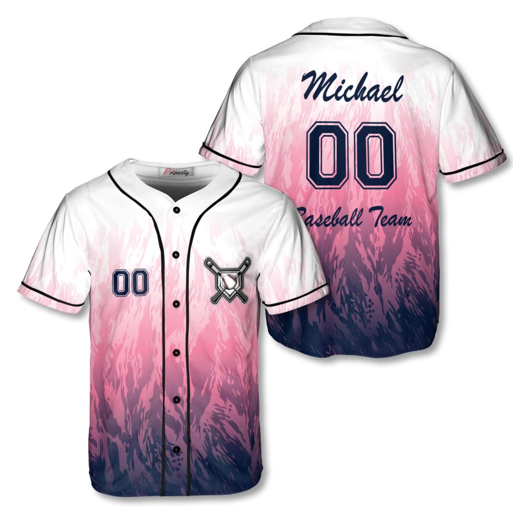 Athlete Flame Custom Baseball Jersey - Primesty