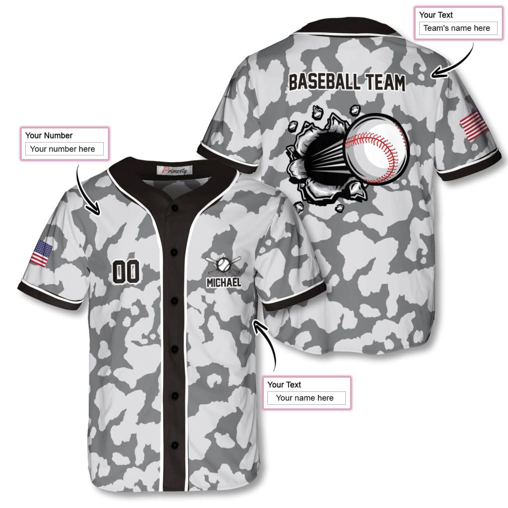 Be Ready Custom Baseball Jersey - Primesty