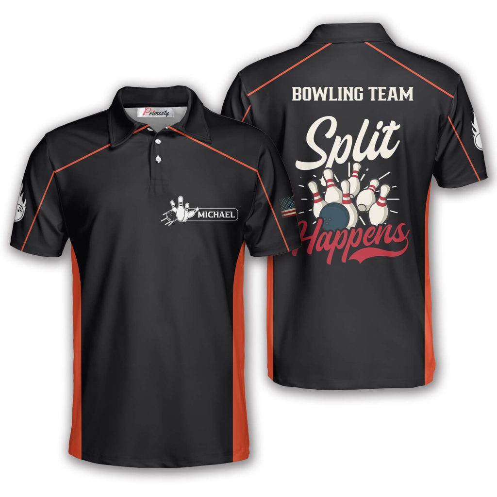 Retro Bowling Five-Bagger Custom Bowling Shirts For Men - Primesty