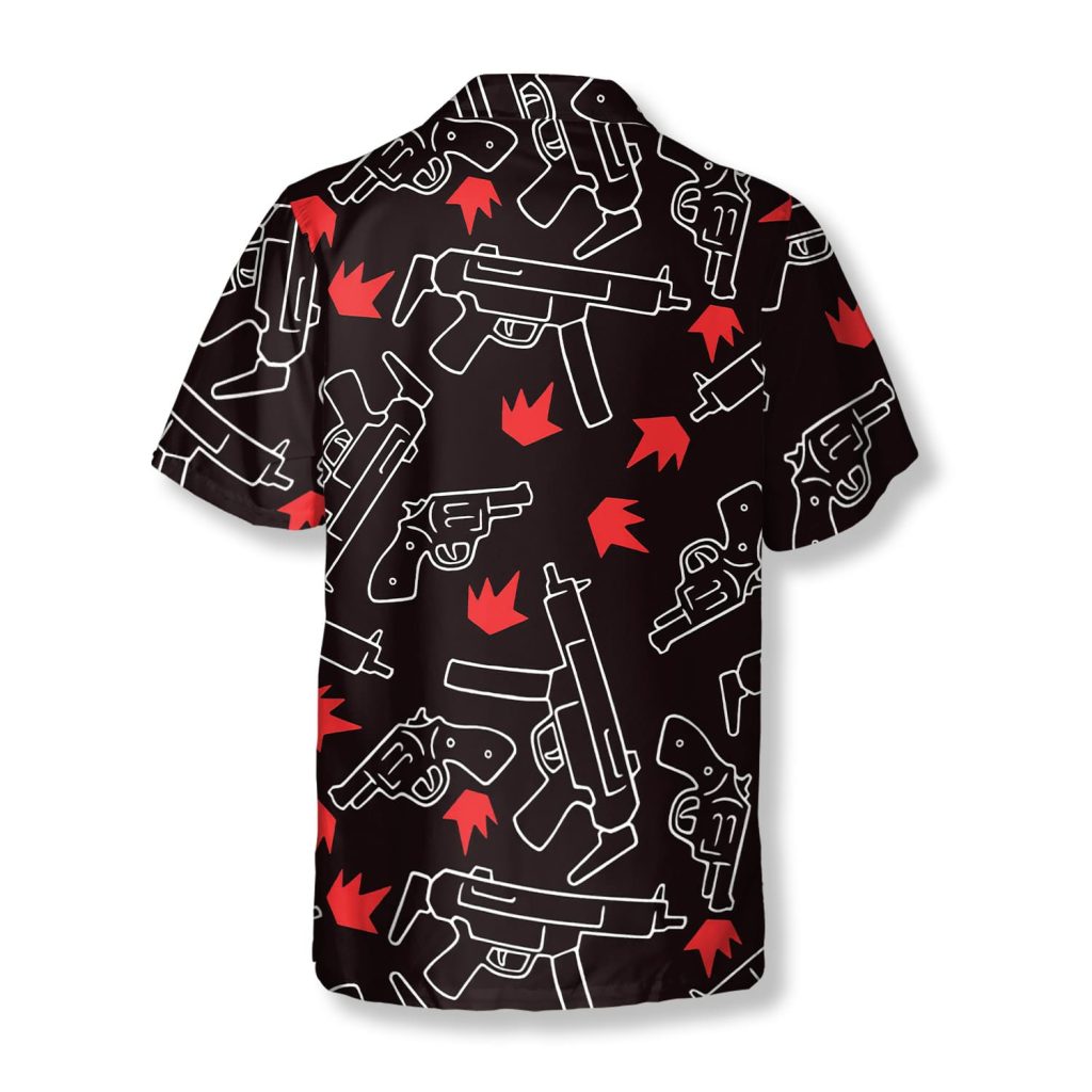 Assault Weapon Gun Hawaiian Shirts For Men - Primesty