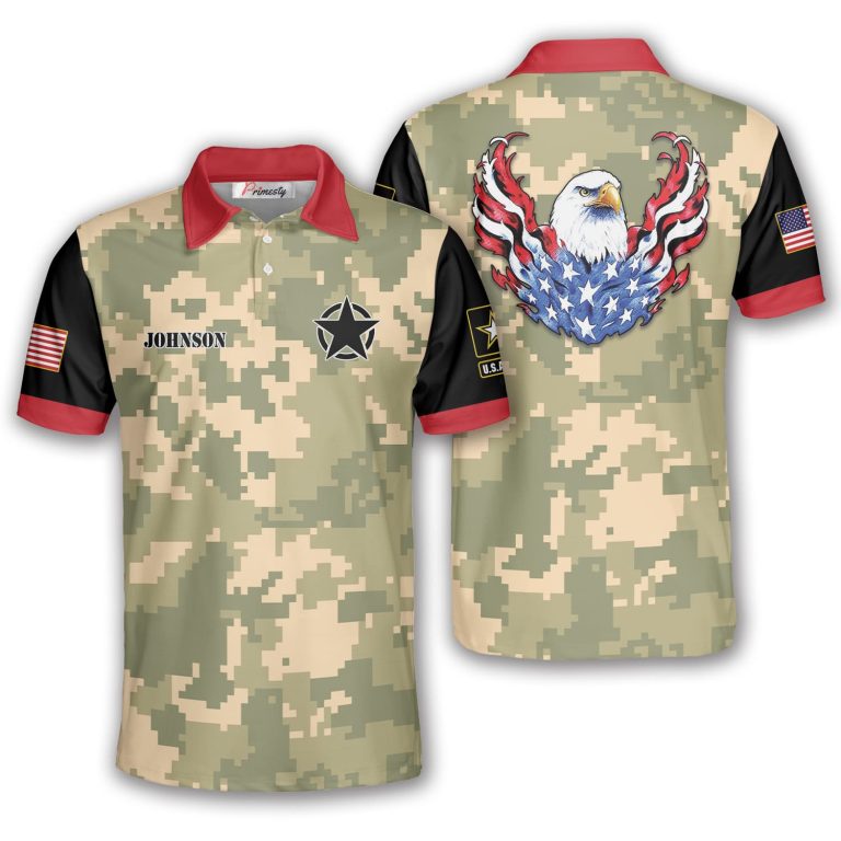 U.S Army Polo Shirts for Veterans - Primesty