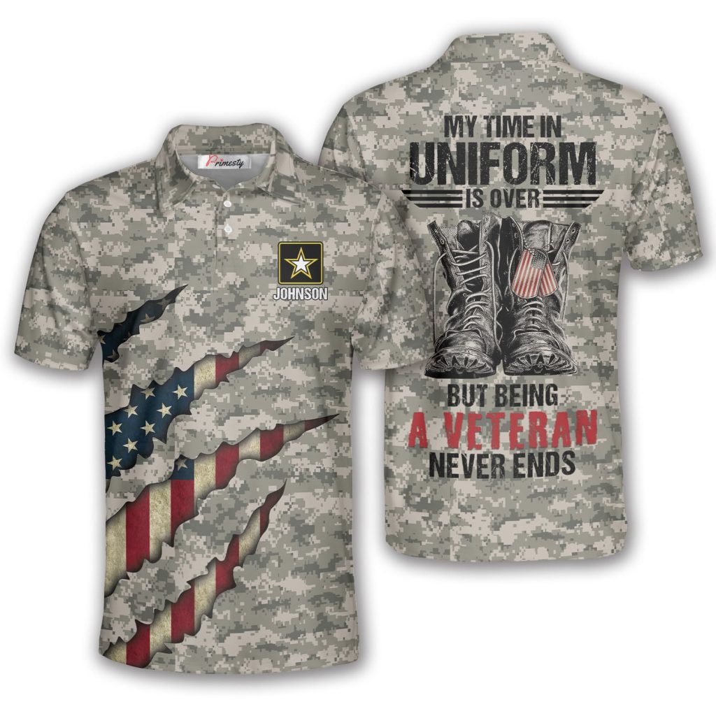 U.S Army Polo Shirts for Veterans - Primesty