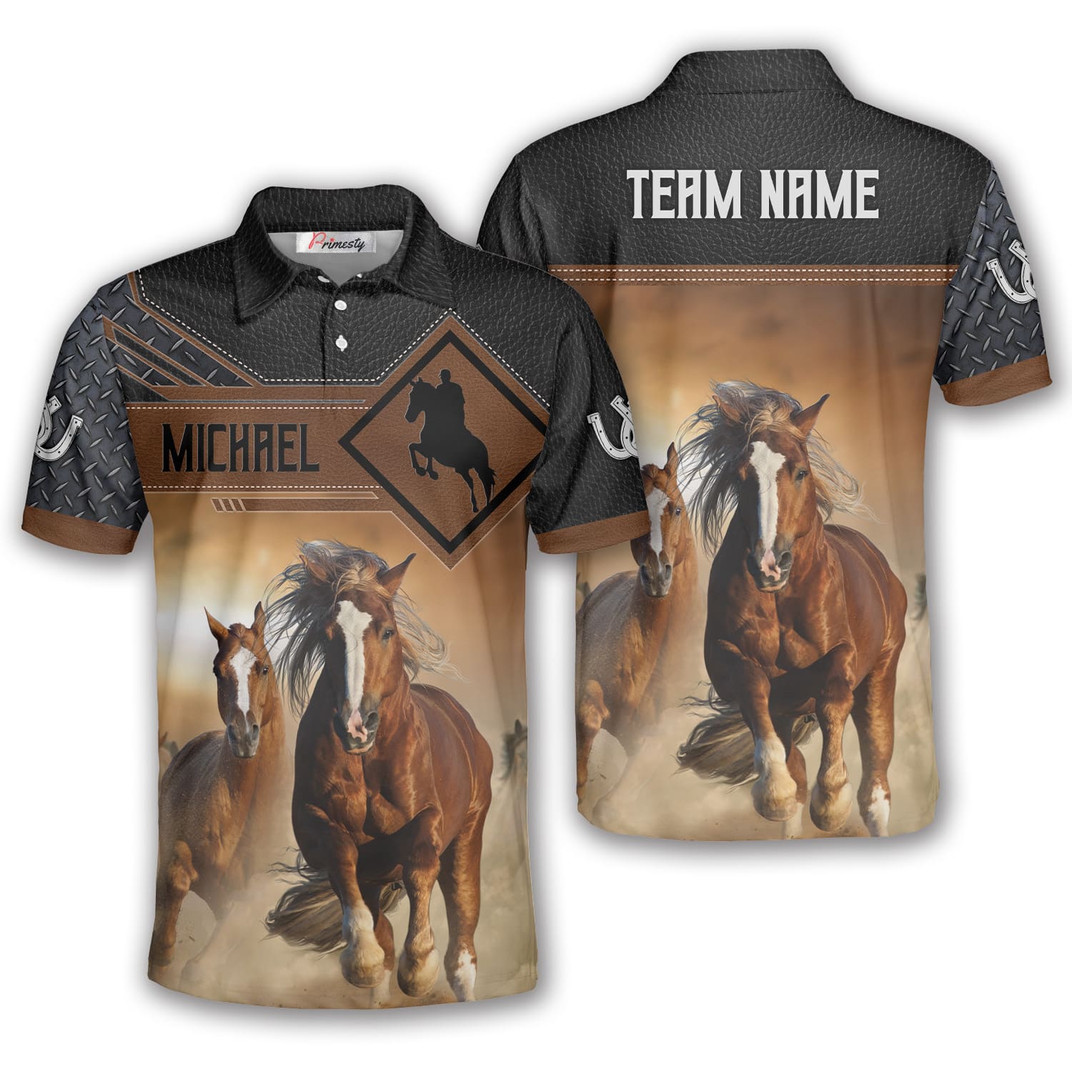 Equestrian Shirts for Men - Custom Horse Racing Shirts - PRIMESTY
