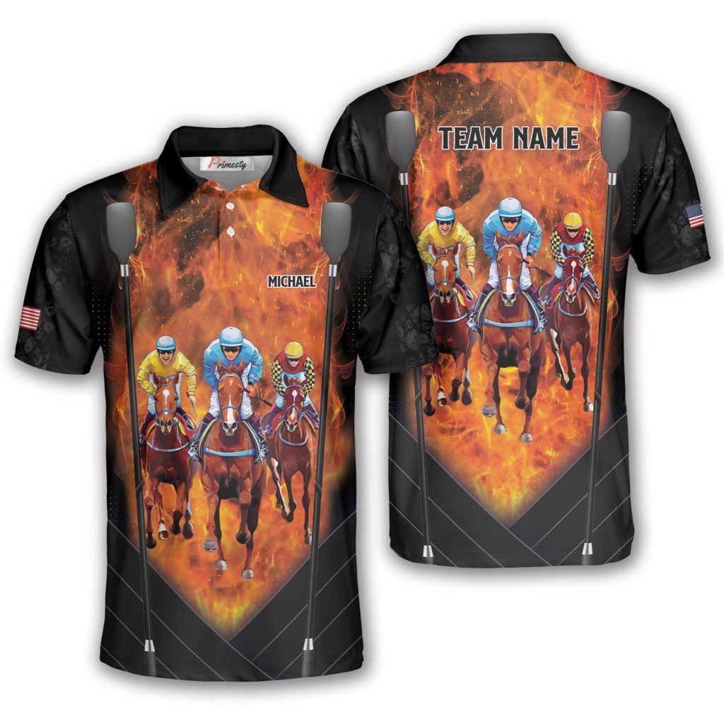 Equestrian Shirts for Men - Custom Horse Racing Shirts - PRIMESTY