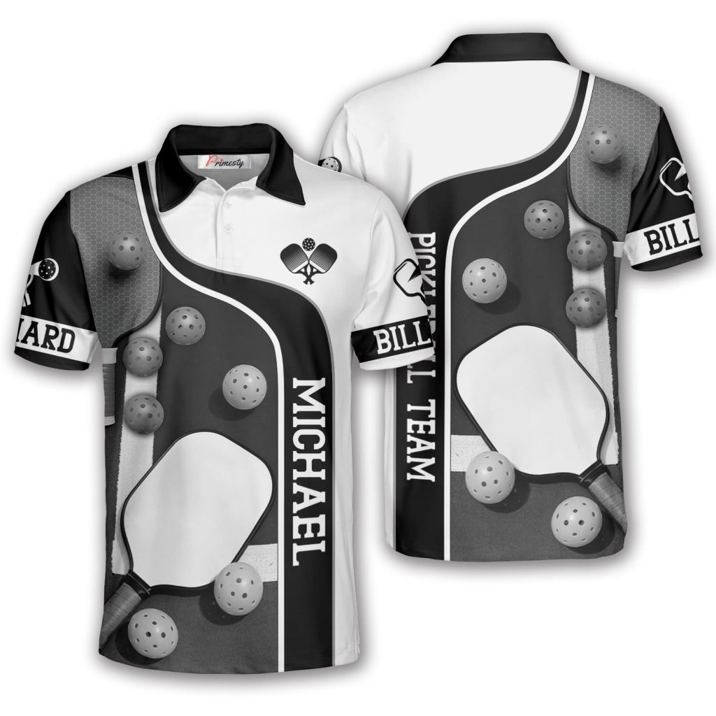 Pickleball Shirts for Men - Custom Pickleball Polo Shirts - PRIMESTY