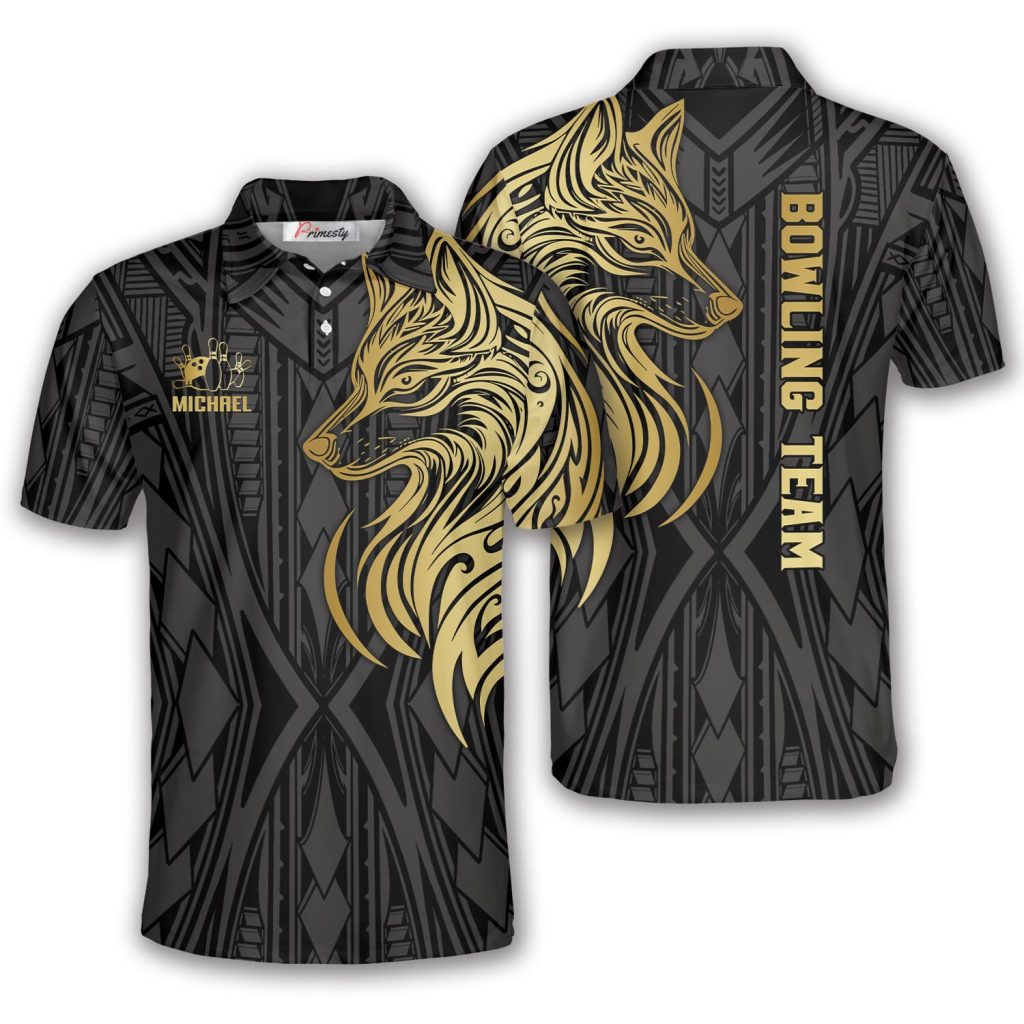Wolf Bowling Shirts - Primesty