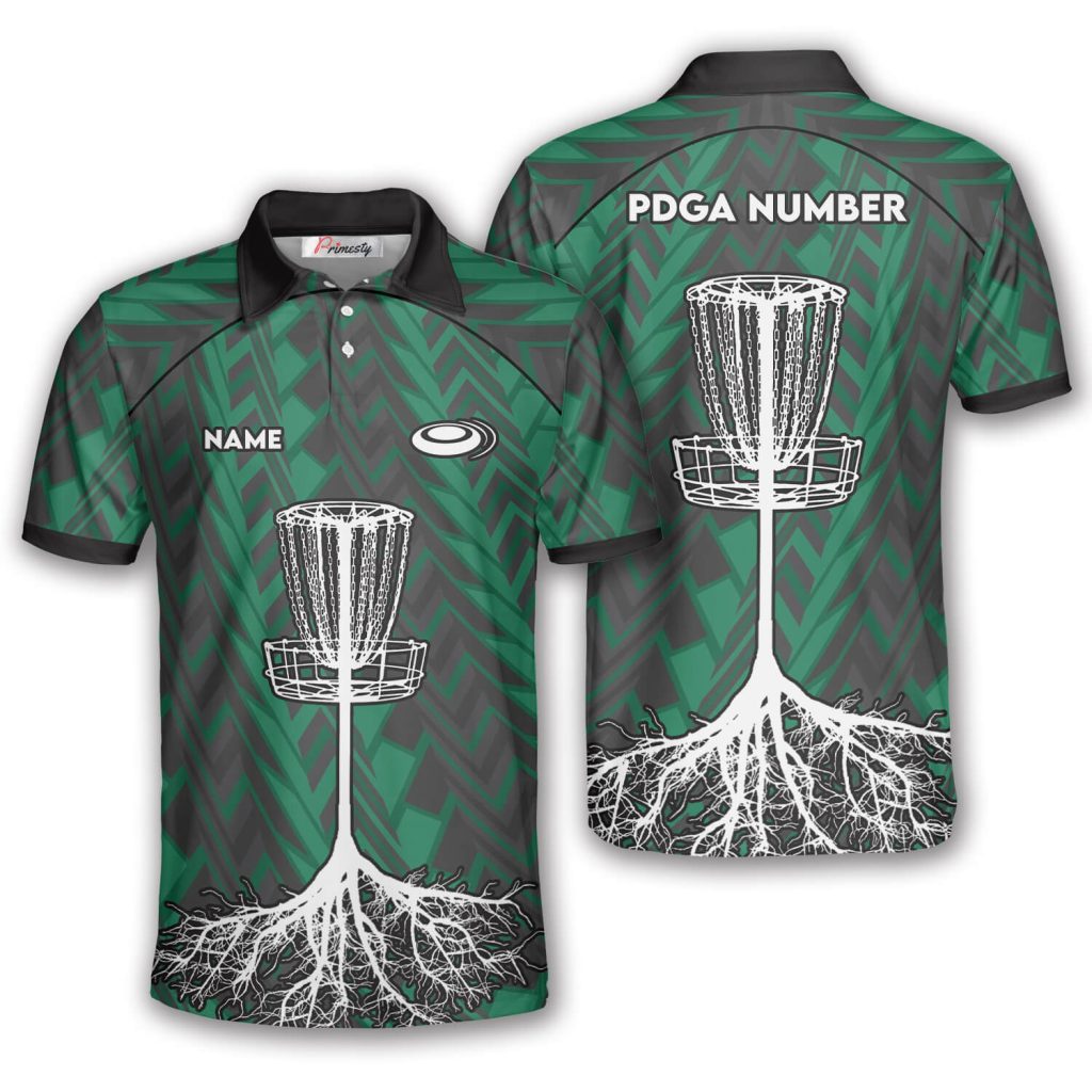 Custom Disc Golf Polo Shirts For Men - PRIMESTY