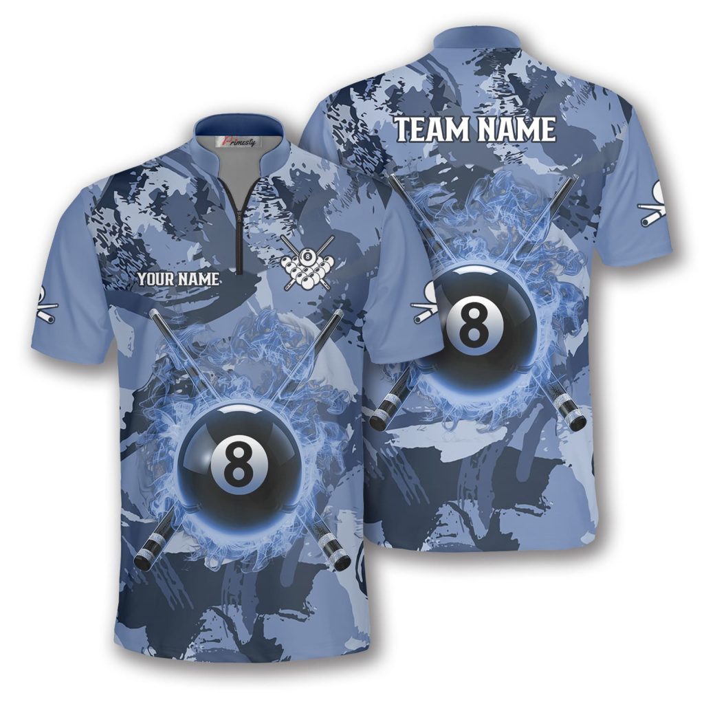 Custom Billiards Shirts For Men - Primesty