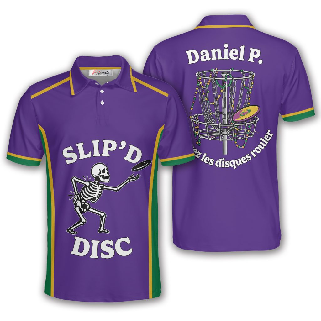 Purple Slip'd Disc Custom Disc Golf (Daniel) - Primesty