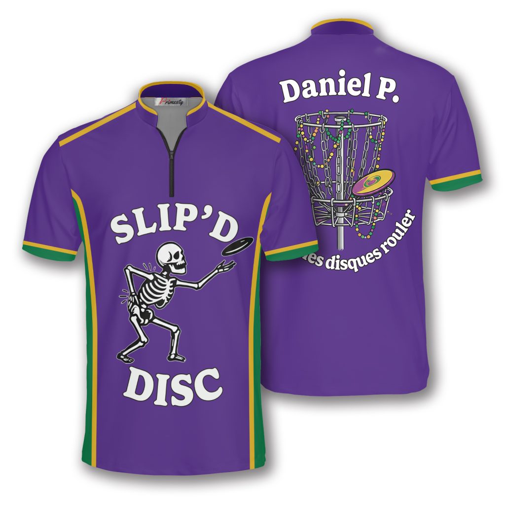 Purple Slip'd Disc Custom Disc Golf (Daniel) - Primesty